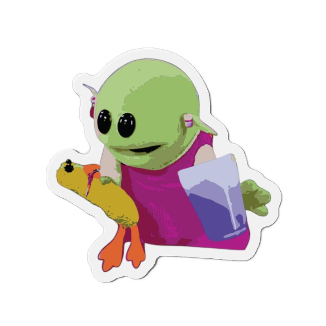 Nanalan Cute Die-cut Magnets - Fleefer and Purple Juice - Locker Laptop ...