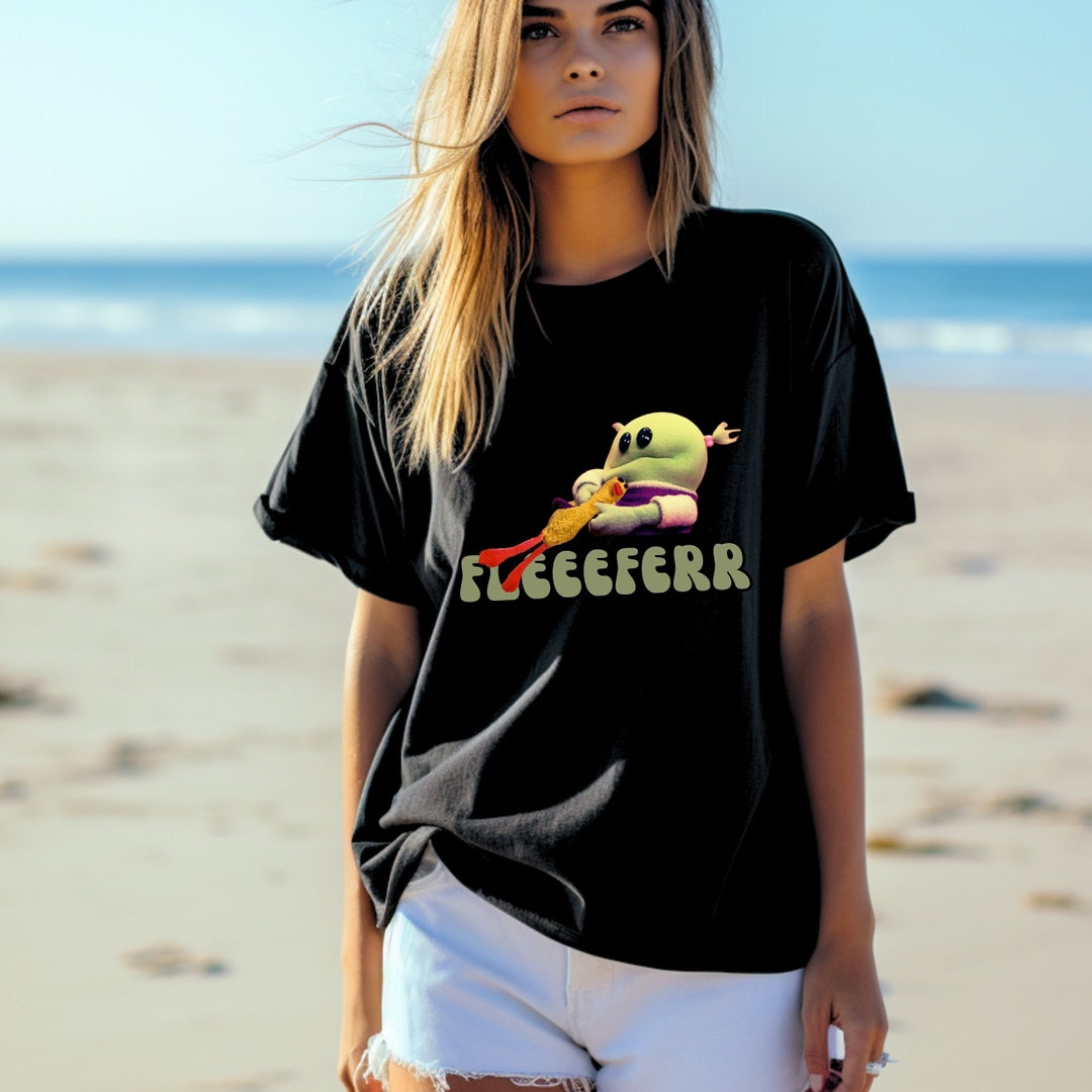 Nanalan Mona and Fleefer, Funny Meme Tee, Puppet, Girlfriend Gift ...