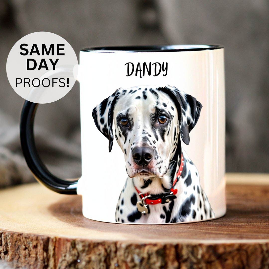 Personalized Pet Mug With Photo + Name, Cat Dad Mug, Custom Mug From ...