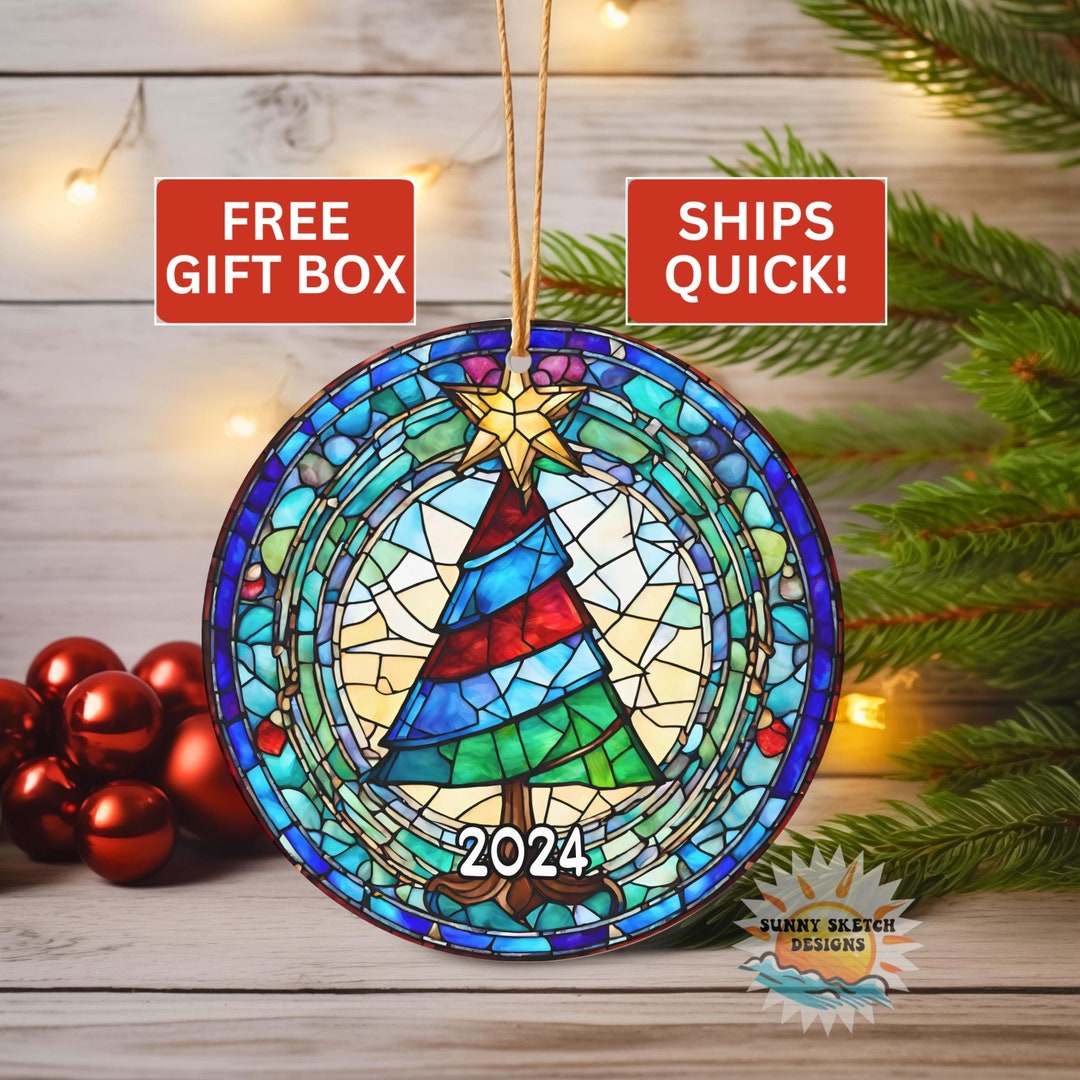 Christmas Tree, 2024 Ornament, Christmas Ornament, Christmas Decoration ...