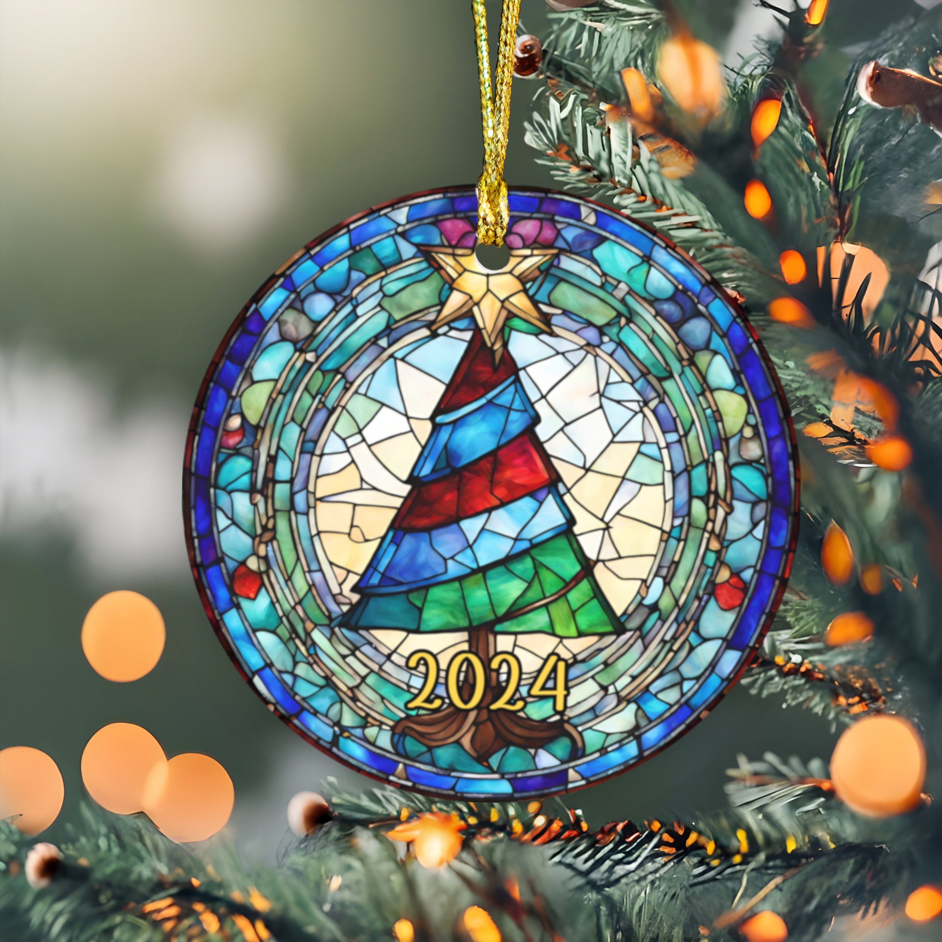 Christmas Tree, 2024 Ornament, Christmas Ornament, Christmas Decoration ...