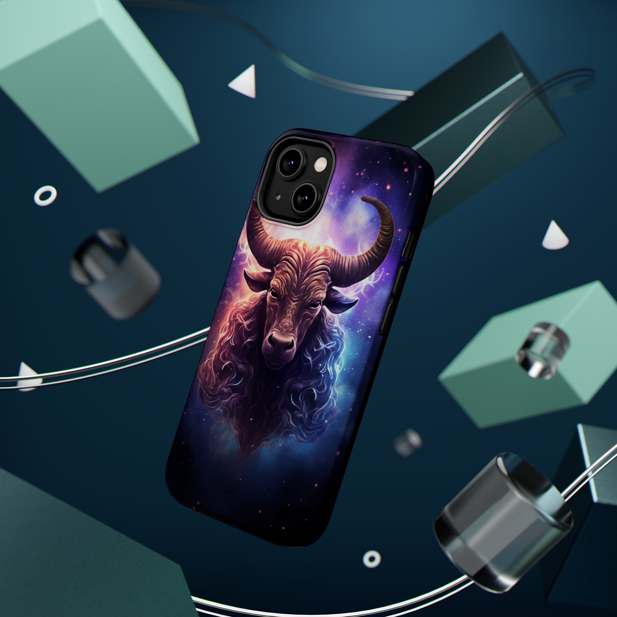 Magsafe iPhone Case Taurus Zodiac Sign Horoscope for iPhone 15 / 14 ...