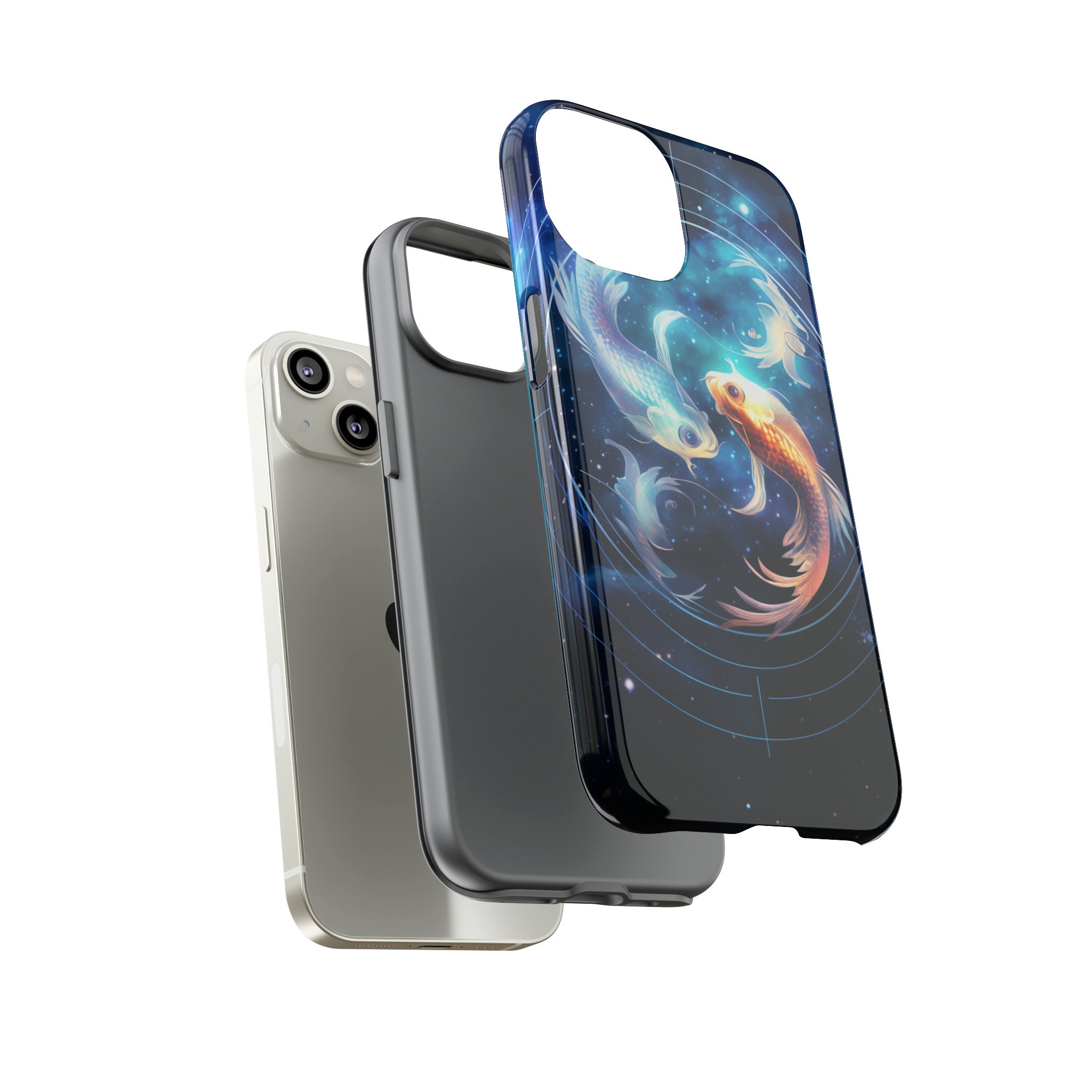 Protective Phone Case Pisces Zodiac Sign for Samsung Galaxy S23/ 22/ 21 ...