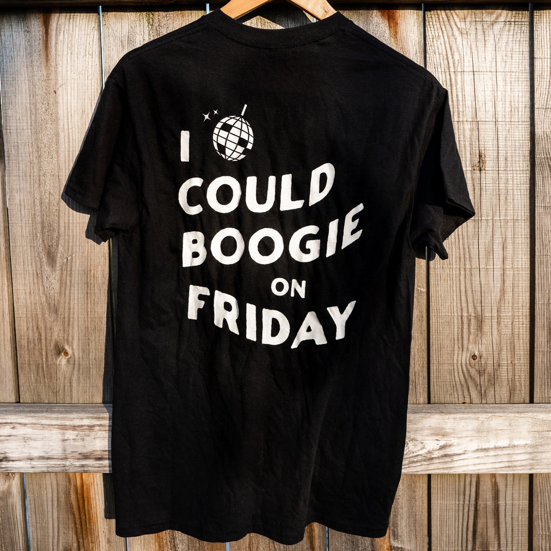 Boogie Friday T-shirt | Disco Ball Shirt - Etsy