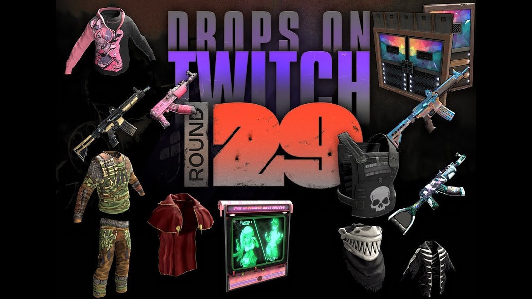 Rust 29 30 31 32 33 34 35 Round 83 Skins DROPS TWITCH - Etsy New Zealand