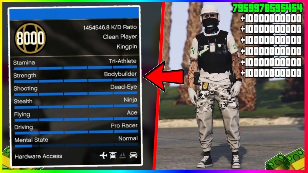 PS5 GTA 5 Pack 125 Million cashcars RP Random Full Access Gta V Instant ...