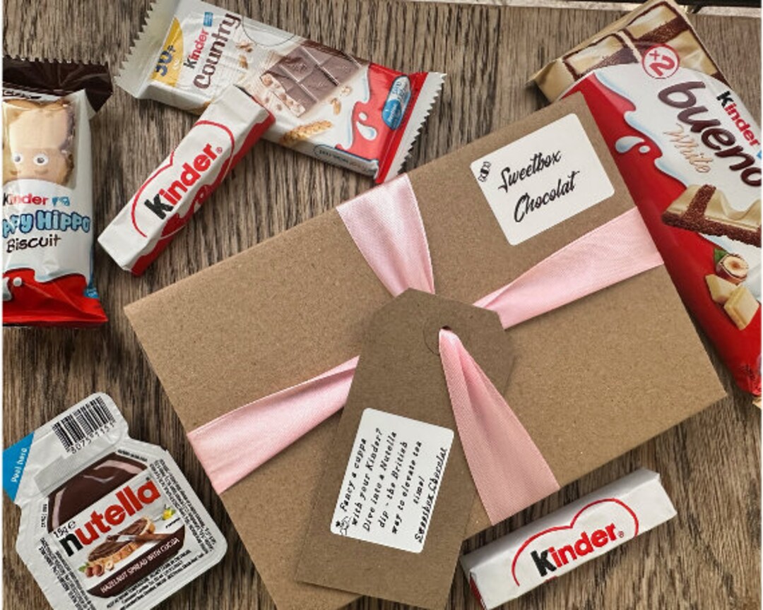 Kinder Bueno Chocolate Gift Box Kinder Hamper Personalised - Etsy Australia