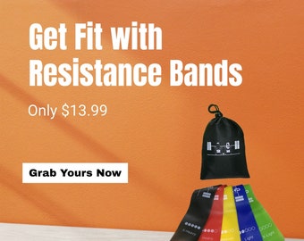 STRIVE Premium Resistance Bands Set 11pcs, Exercise Bands for ...