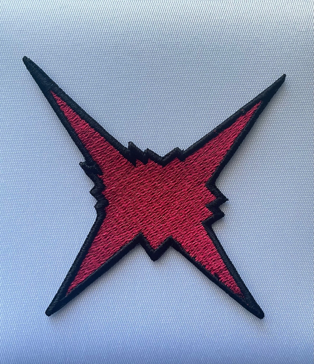 Luffy Scar Embroidered Patch - Etsy