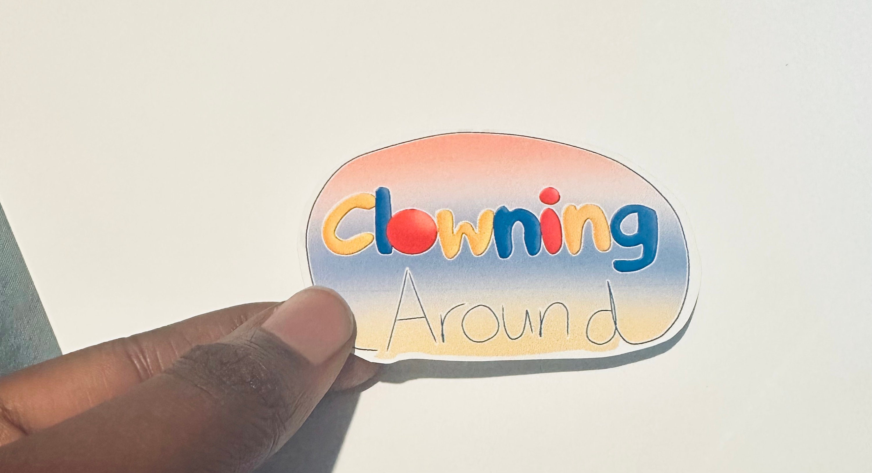 Clowncore Sticker - Etsy