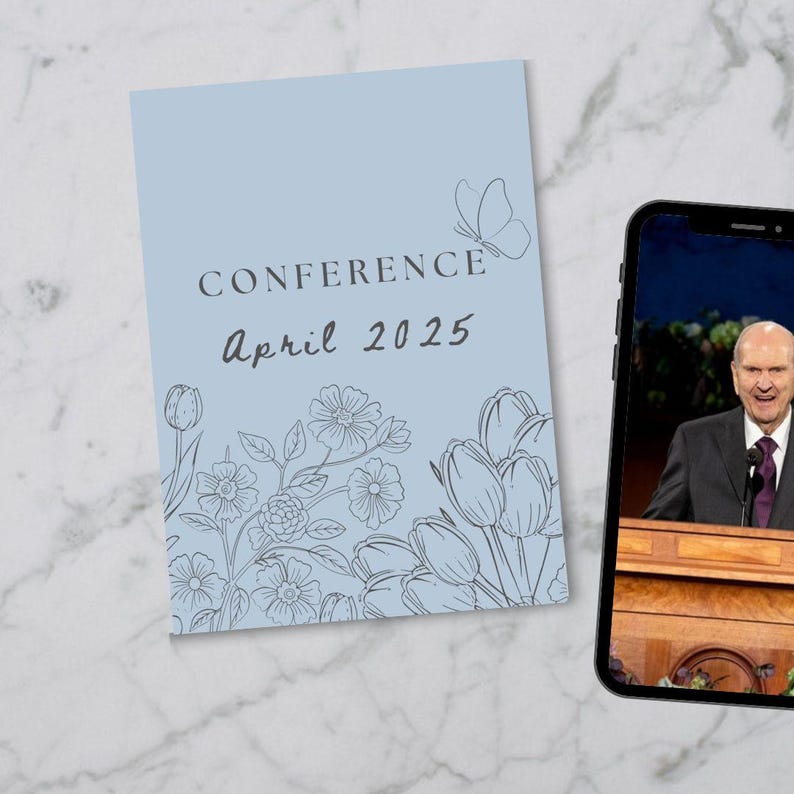 General Conference Printable Packet April 2025 - Etsy