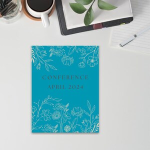 General Conference Printable Packet April 2024 - Etsy