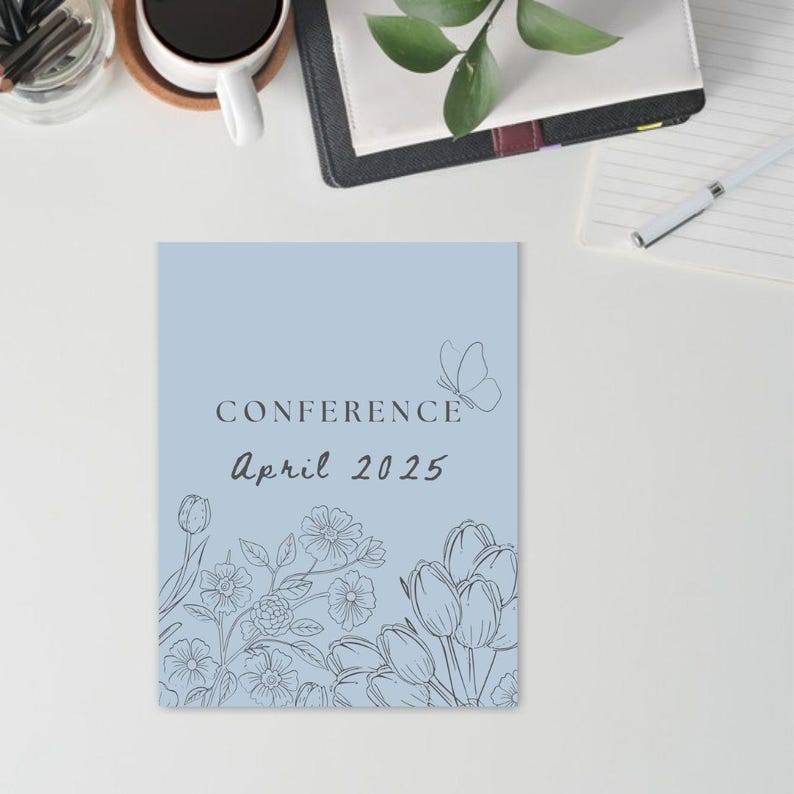General Conference Printable Packet April 2025 - Etsy