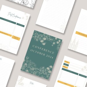 General Conference Printable Packet October 2024 - Etsy