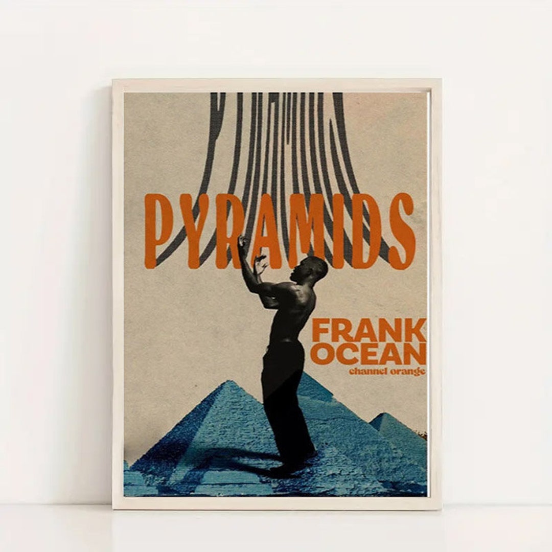 Vintage Frank Ocean Pyramids Posters Trendy Music Poster - Etsy