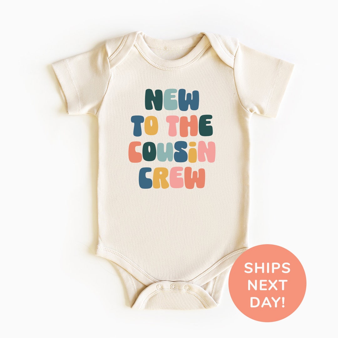 New to the Cousin Crew Shirt and Onesie®, Cool Cousins Club Shirt, Pregnancy Announcement Shirt ...