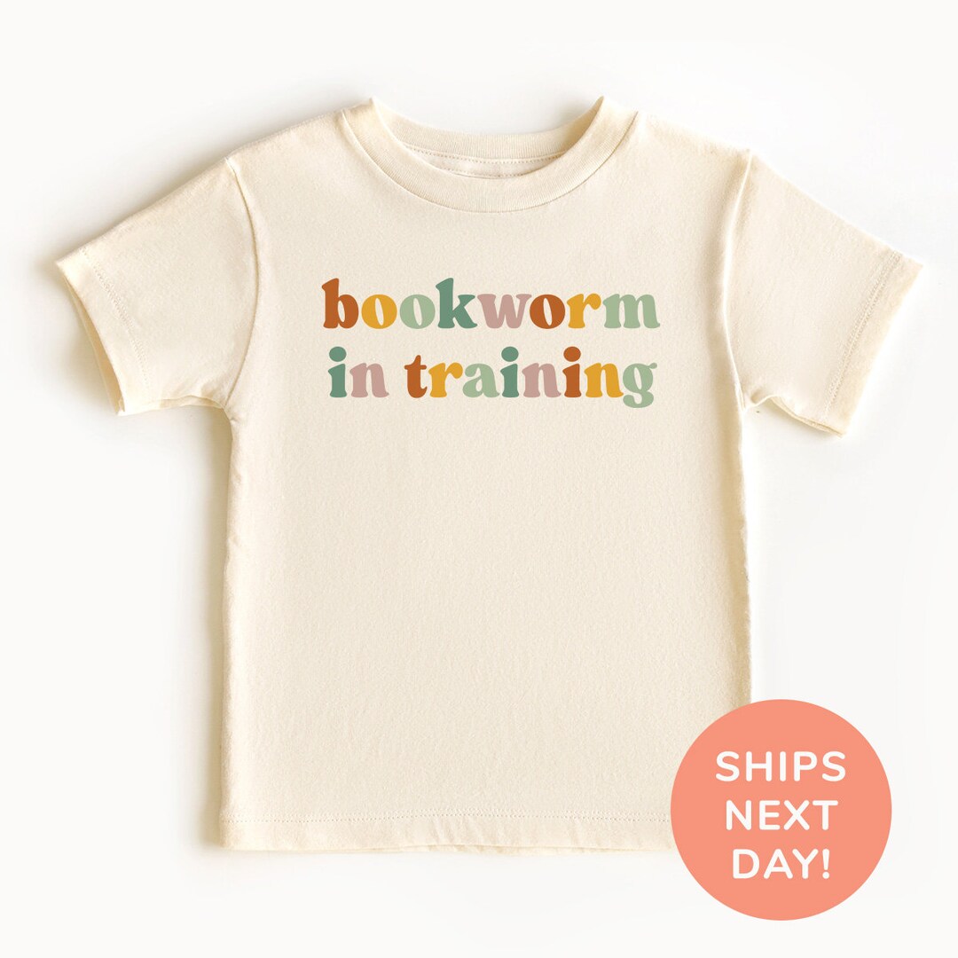 Bookworm in Training Shirt, Future Bookworm Toddler Shirt, Booknerd ...