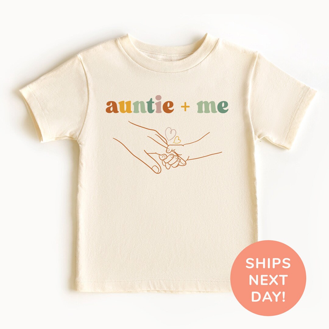 Auntie Me Shirt and Onesie® Retro Aunties Bestie Toddler - Etsy