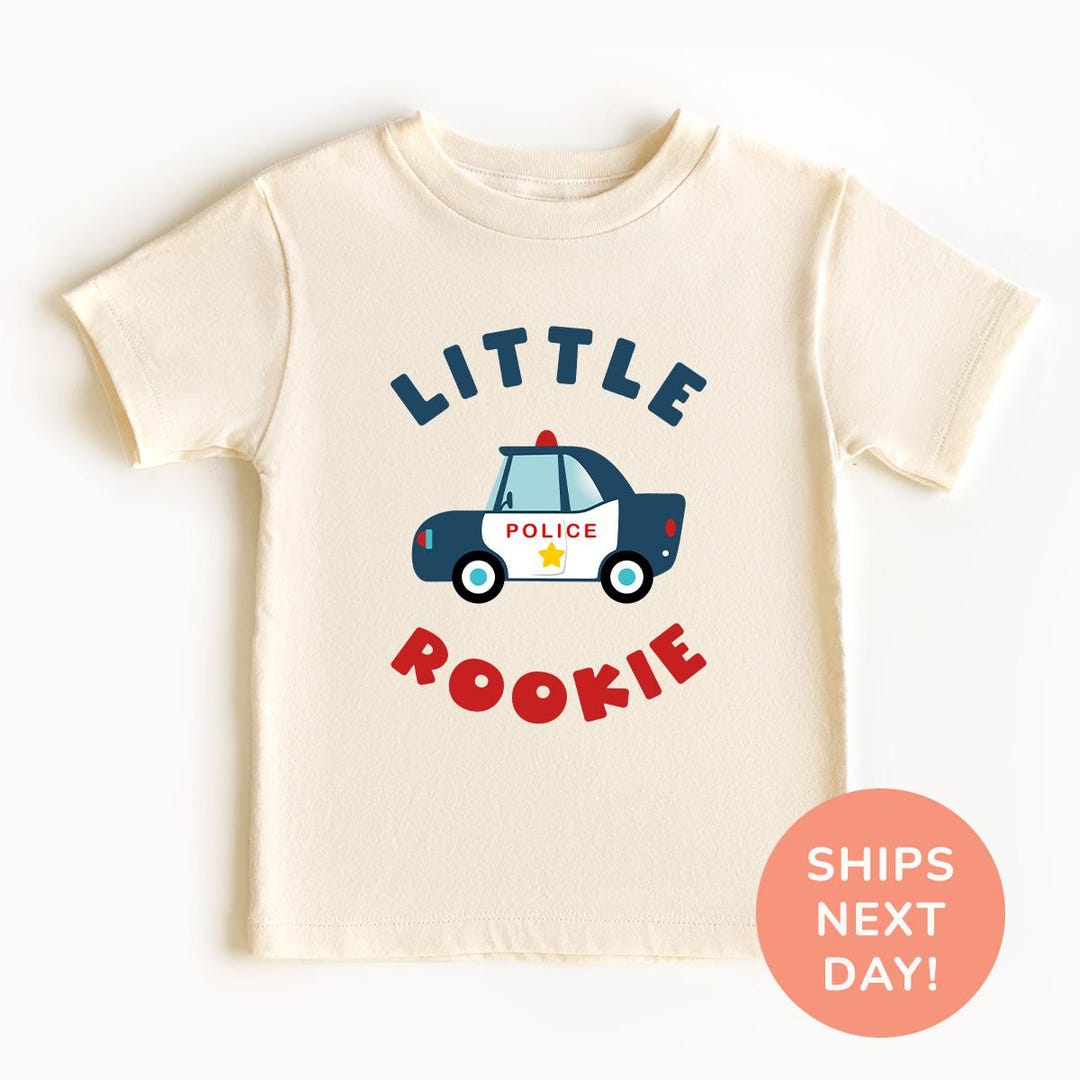 Little Rookie Shirt and Onesie®, Police Car Toddler & Youth Shirt ...