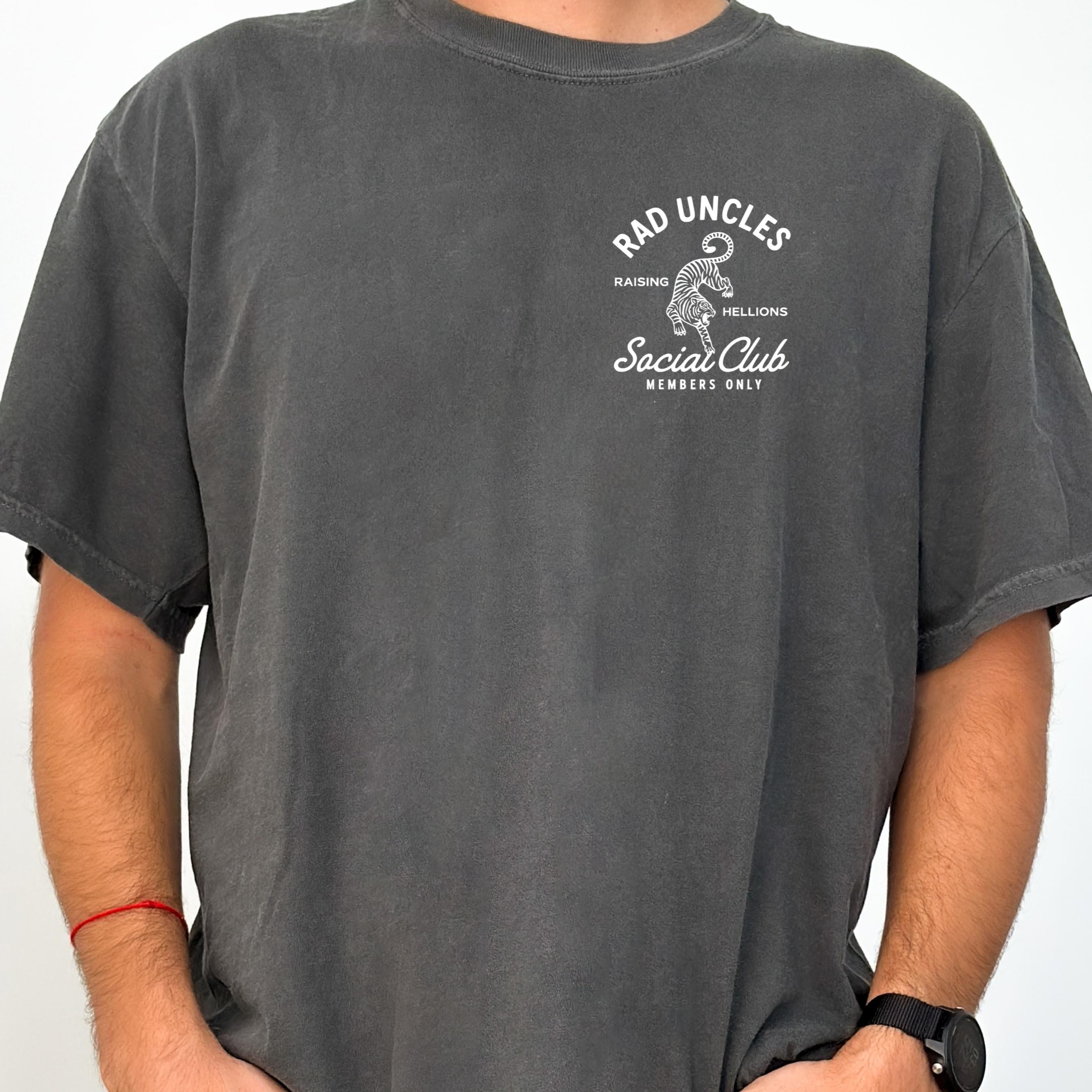 Comfort Colors® Rad Uncles Social Club Shirt Cool Uncles Club Shirt New ...