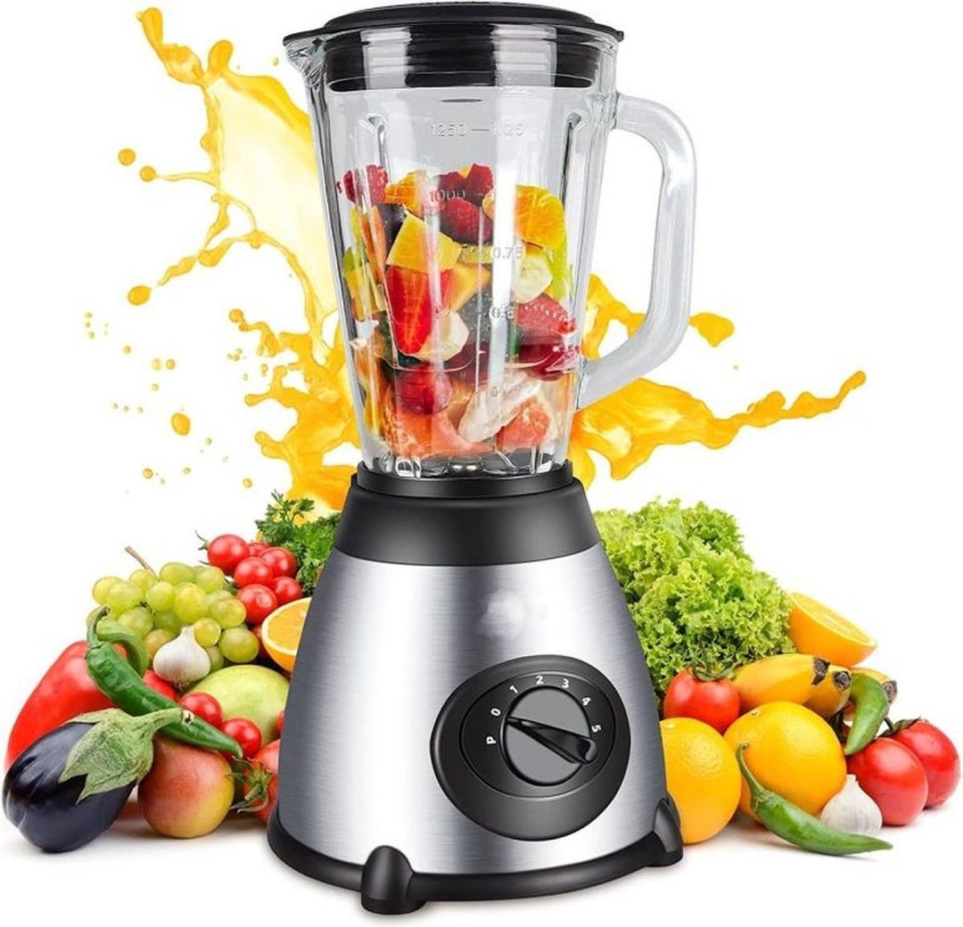 Blender Swiss Deluxe Mixer and Grinder 2 in 1 Premium Smoothie Maker 1. ...