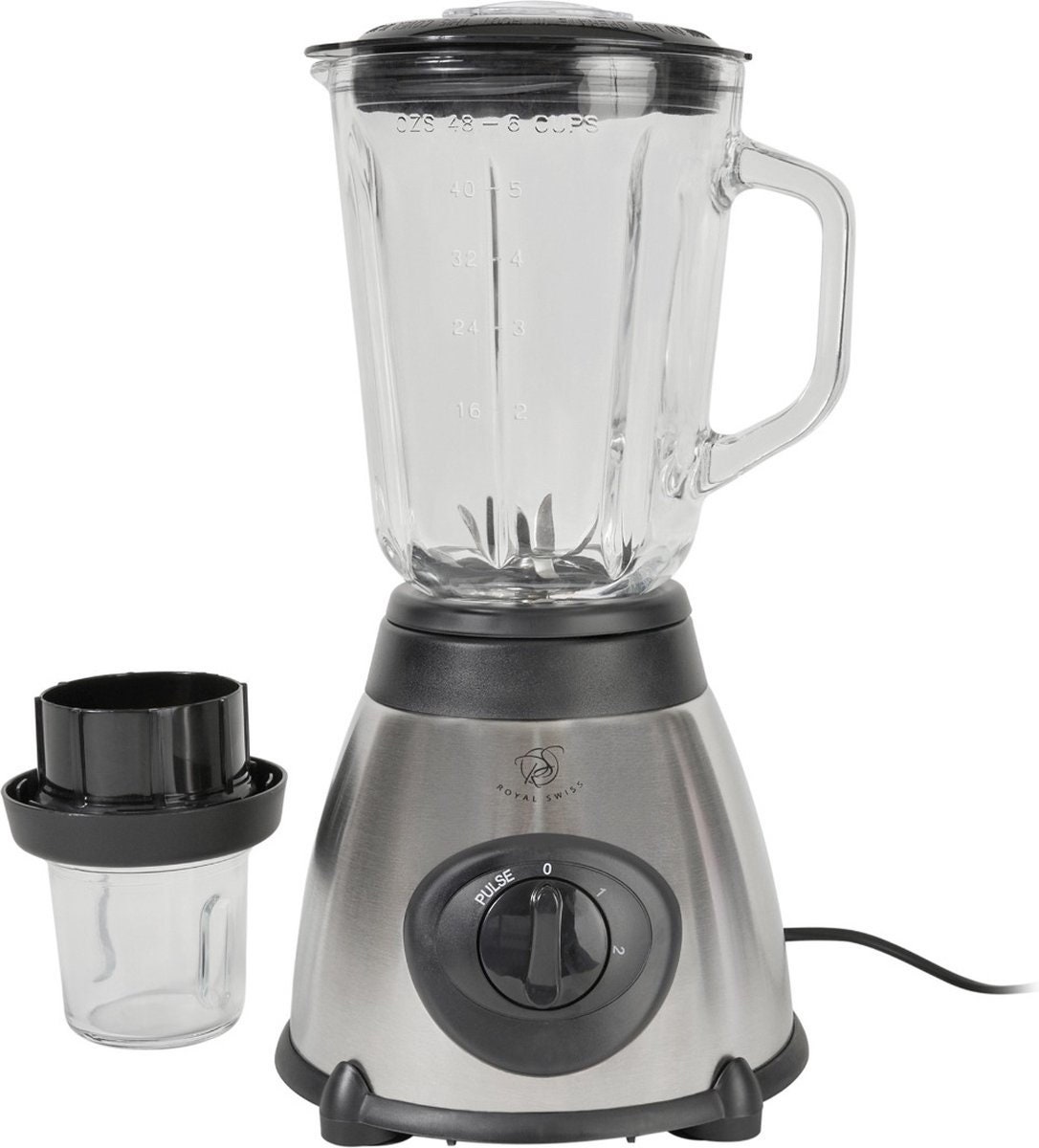 Blender Swiss Deluxe Mixer and Grinder 2 in 1 Premium Smoothie Maker 1. ...