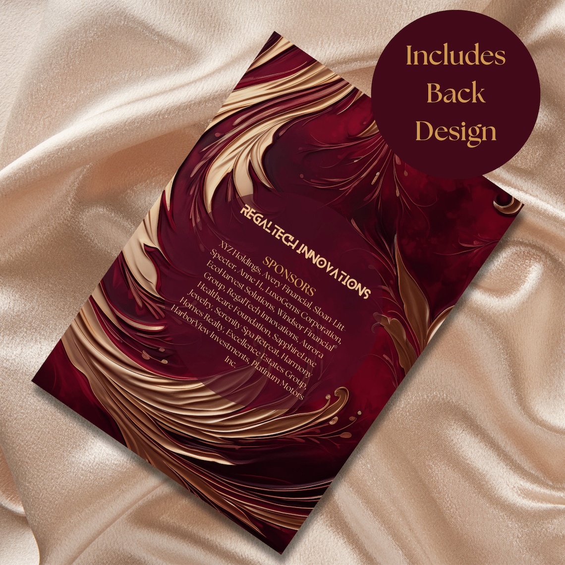 Opulent Gala Invitation- Corporate Party Invitation Editable Template ...