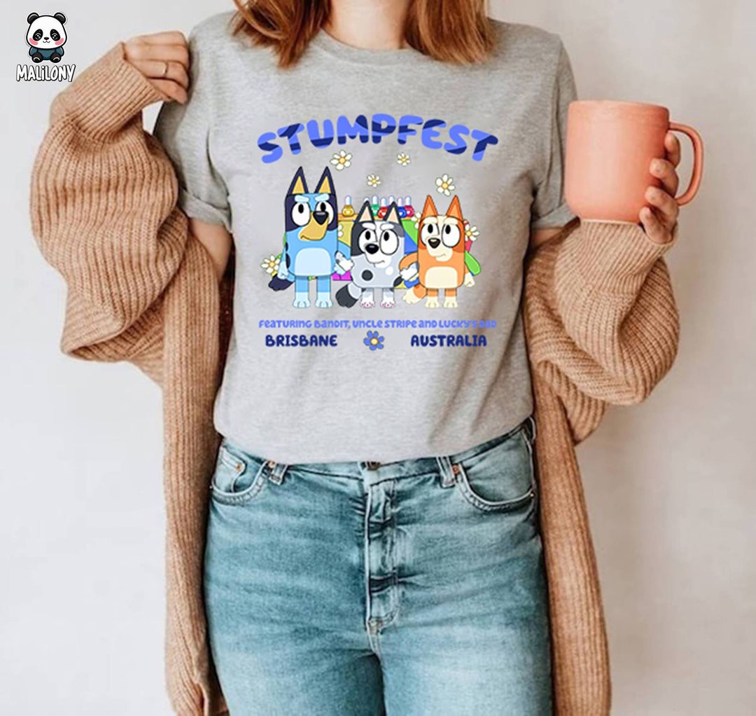 Bluey Stumpfest Sweatshirt Bluey Birthday Shirt Bluey Family - Etsy