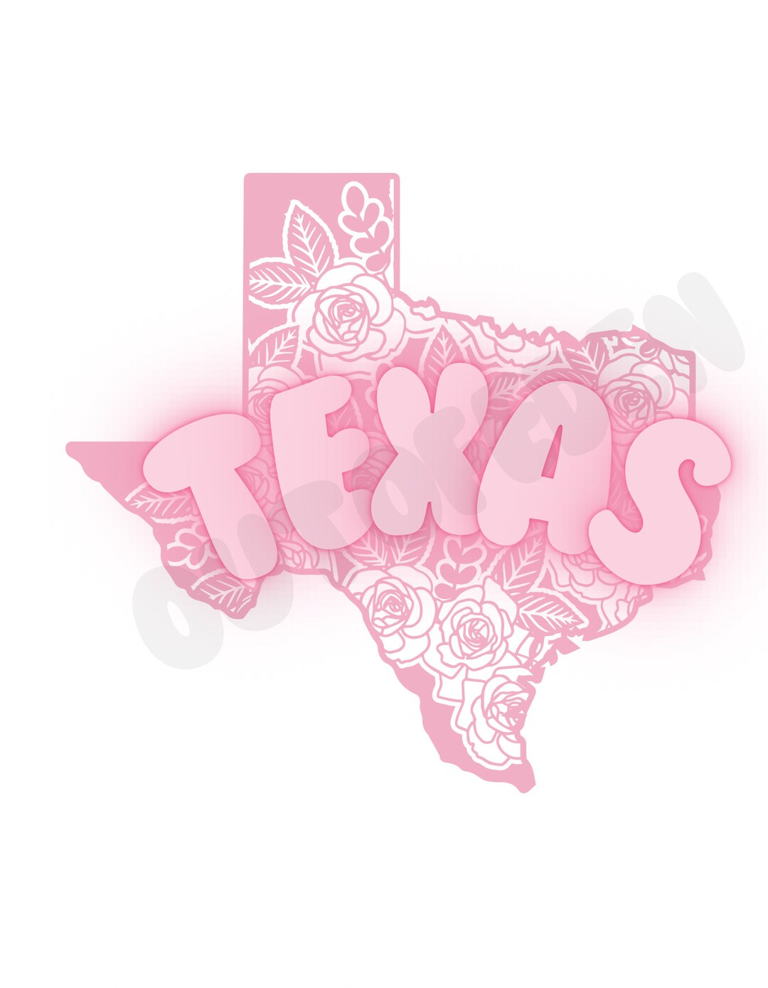 Texas Pink Rose Digital Download. - Etsy