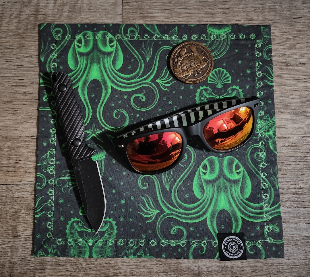 EDC Hank | Octopus Kraken Handkerchief | Everyday Carry | EDC Gear ...