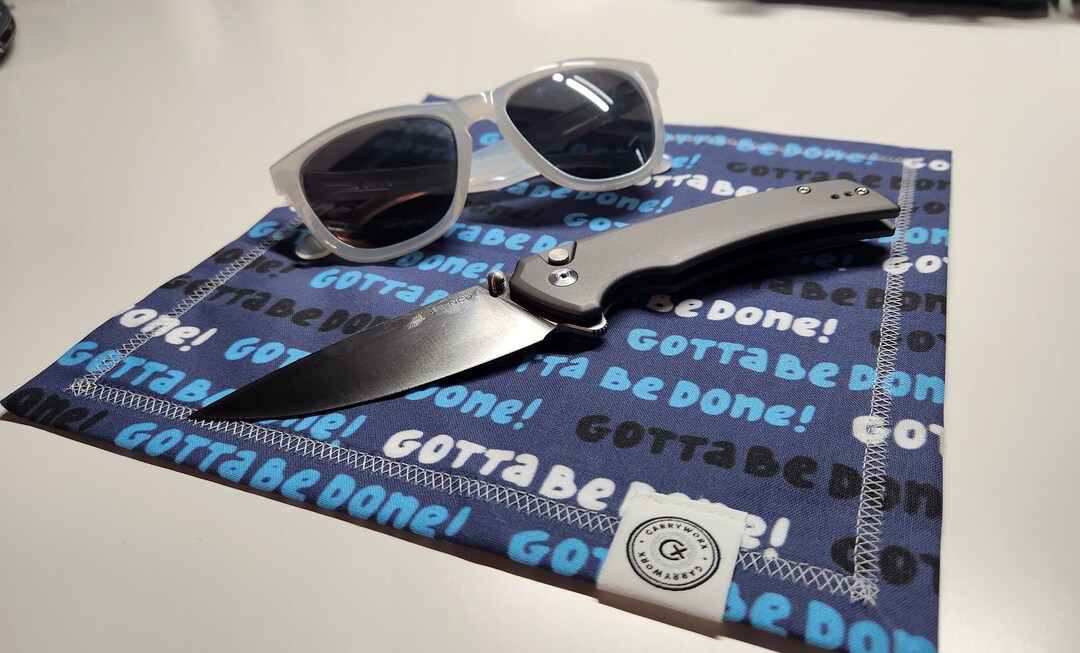 EDC Hank Bluey Handkerchief Blue Everyday Carry EDC Gear Pouch Divider ...