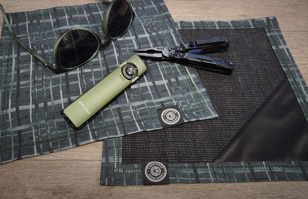 EDC Hank | Plaid Handkerchief | Dark Green | Everyday Carry | EDC Gear ...