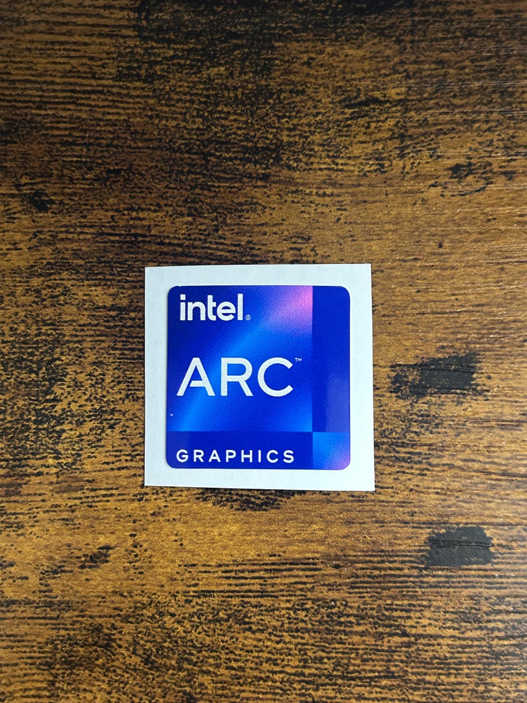 1x Intel ARC Graphics Desktop / Laptop Sticker Label (NEW) - Etsy