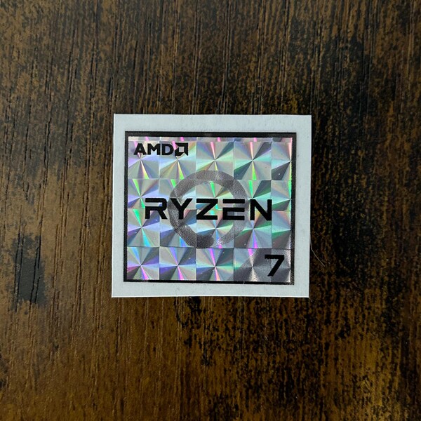 Amd Ryzen Sticker - Etsy