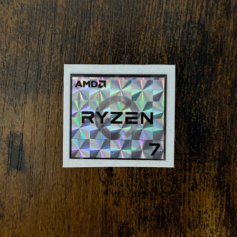 Ryzen Sticker - Etsy