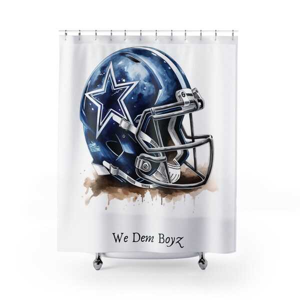 Dallas Cowboys Shower Curtains - Etsy