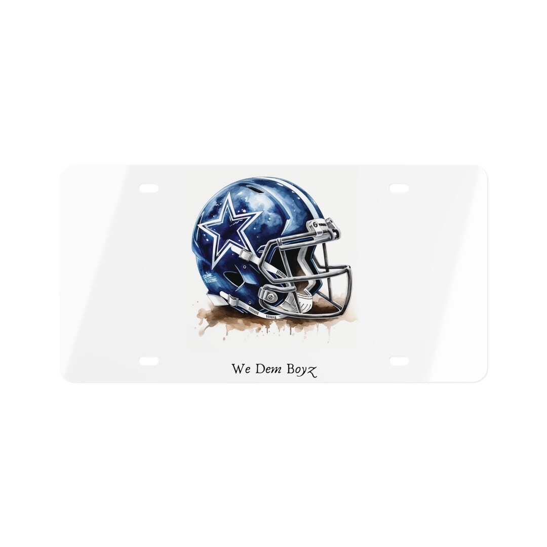 Dallas Cowboys License Plate - Etsy
