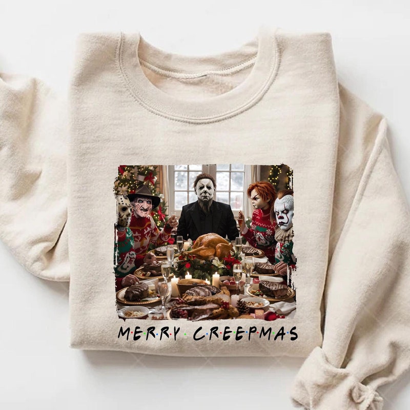 Terrifier Christmas Sweater - Etsy