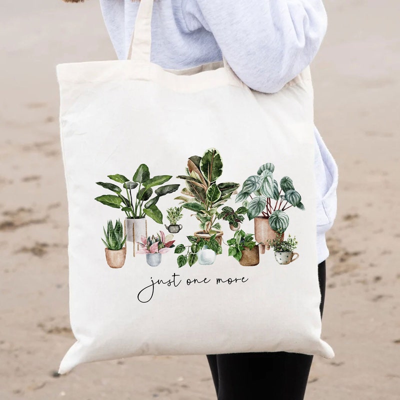 Tote Bag Botanical Design - Etsy