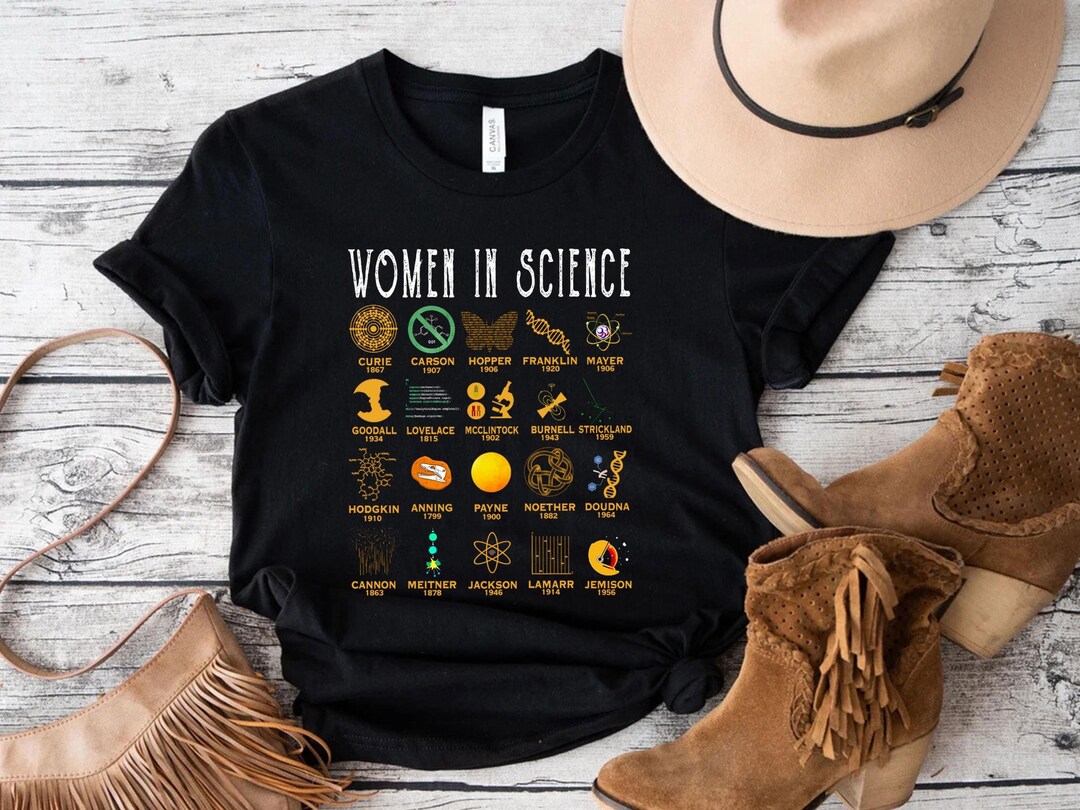 Woman in Science Shirt,science T-shirt,trendy Shirt,preppy Aesthetic ...