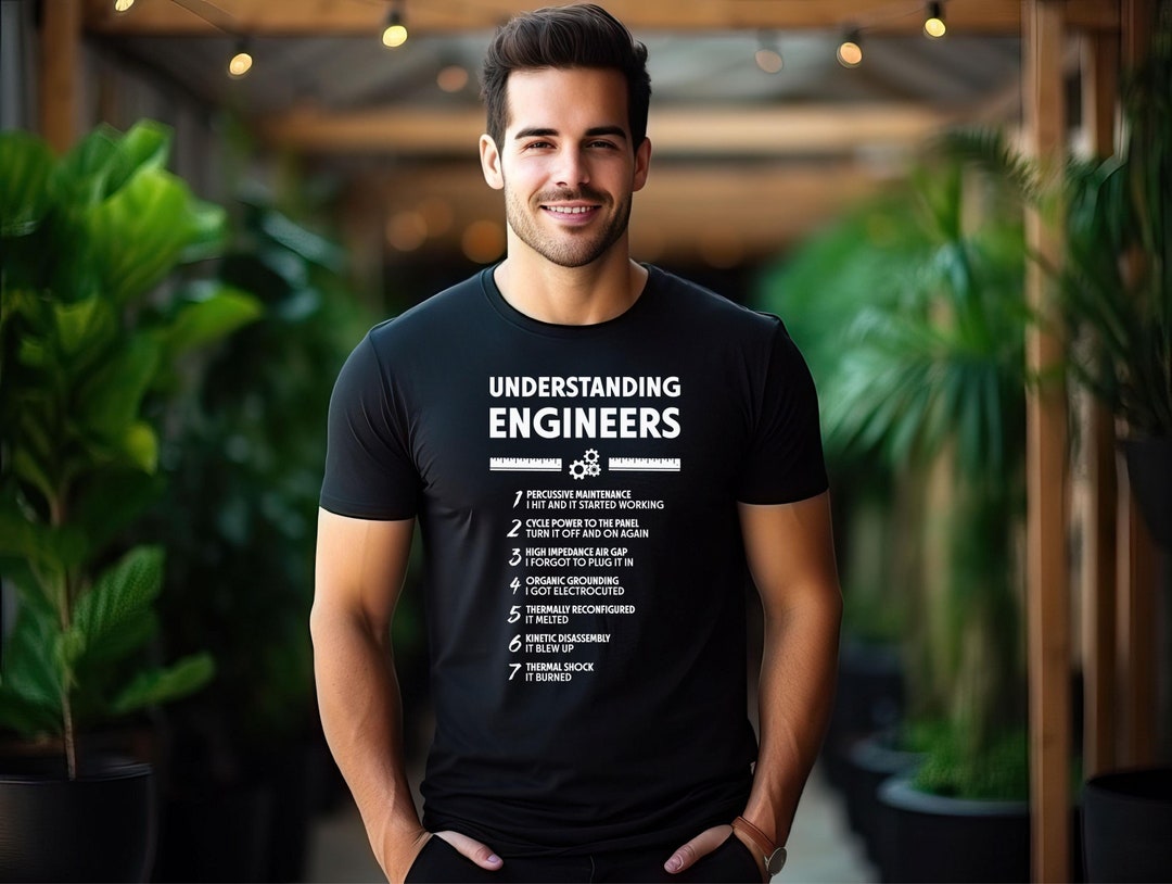 Understanding Engineers Humor T-shirt,funny Engineering Shirt,engineer ...