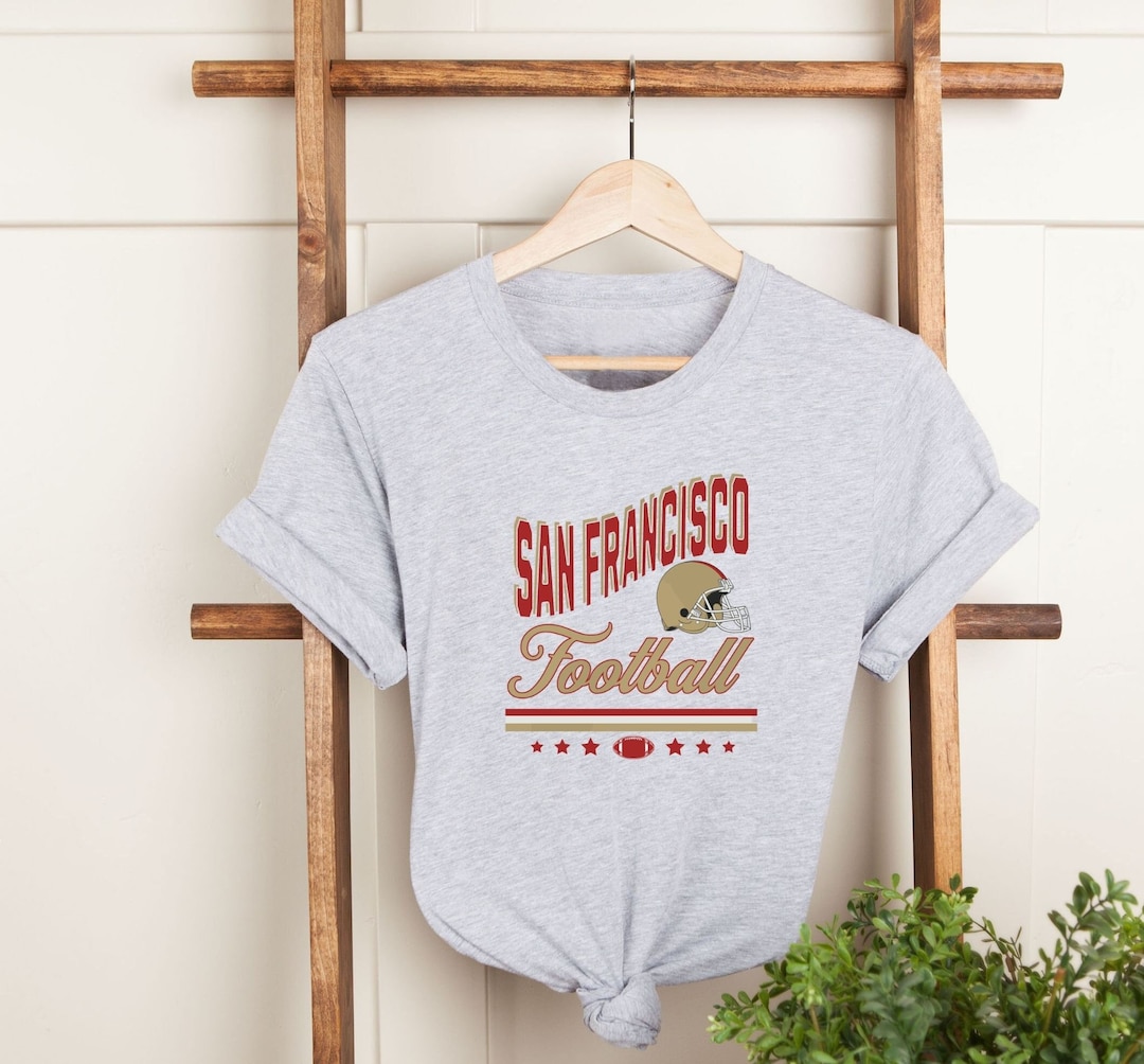 Retro San Francisco Football Shirt San Francisco Football - Etsy