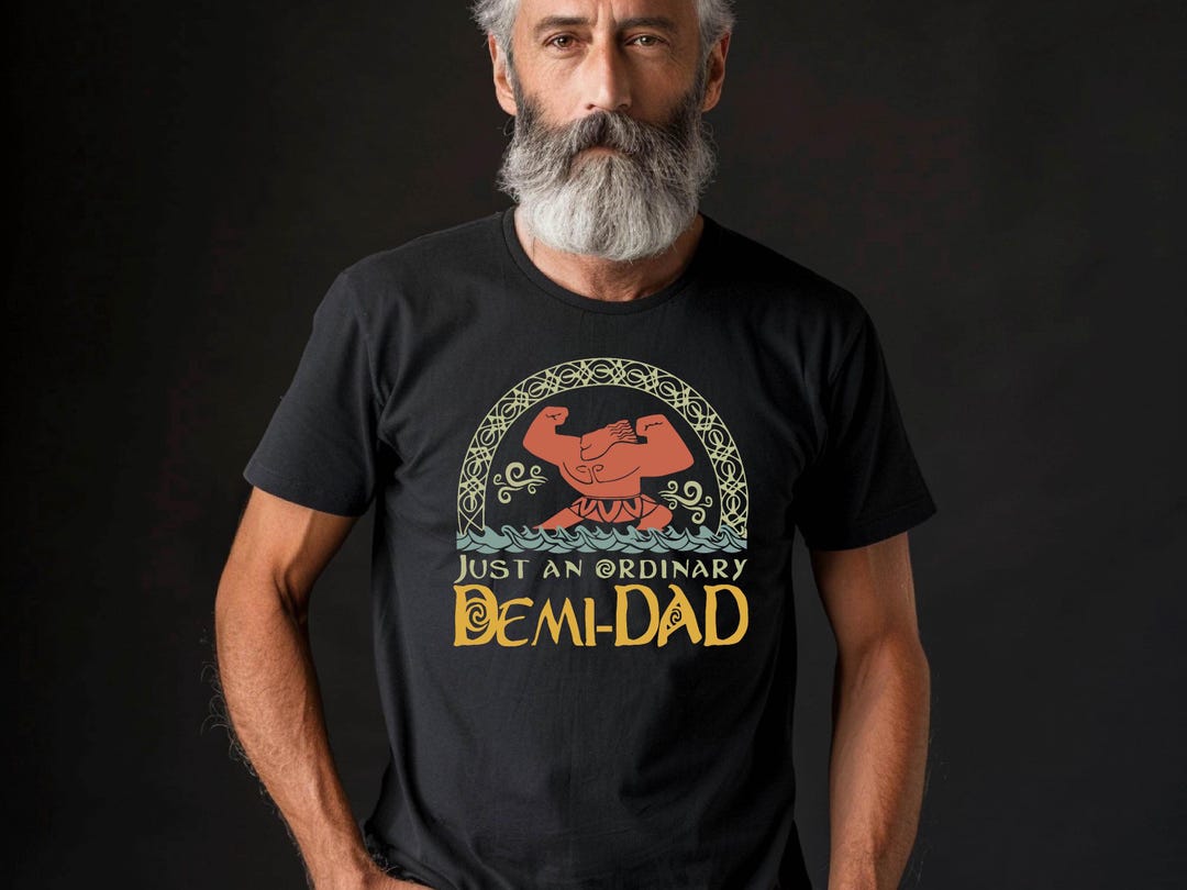 Demi Dad Shirt: Moana Father's Day Tee - Etsy