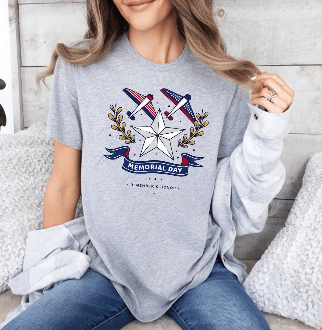 American Flag Tshirt , Happy Memorial Day Tshirt, Memorial Day Tshirt ...