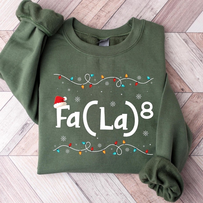 Fa La La La Shirt - Etsy