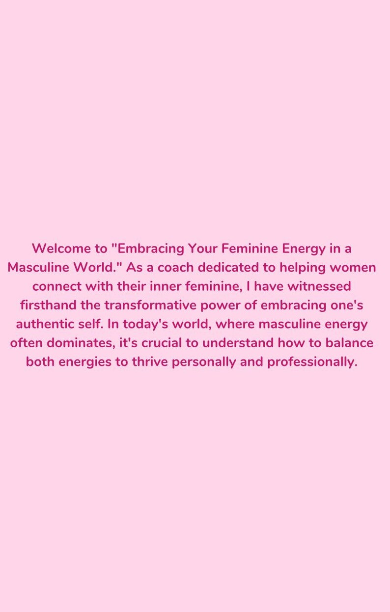 How to Embrace Your Femininity in a Masculine World! - Etsy