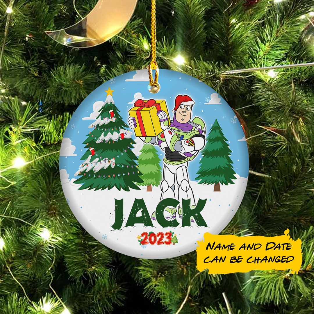 Custom Toy Story Buzz Lightyear Christmas Ornament Toy Story - Etsy