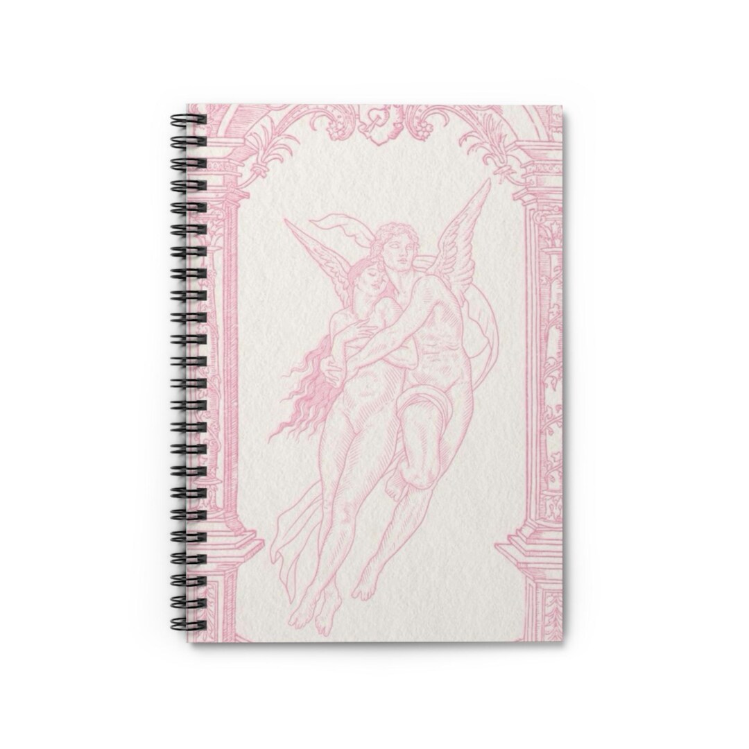 Coquette Angels Notebook Spiral Notebook Journal Ruled Line Gift for ...
