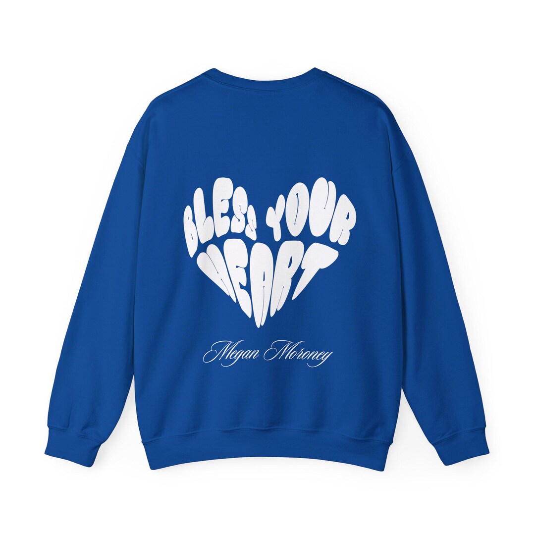 Megan Moroney 'bless Your Heart' Crewneck Sweatshirt: Country Music ...