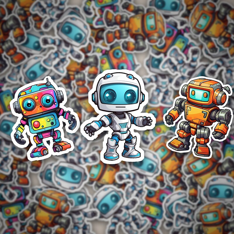 Retro Robot - Etsy